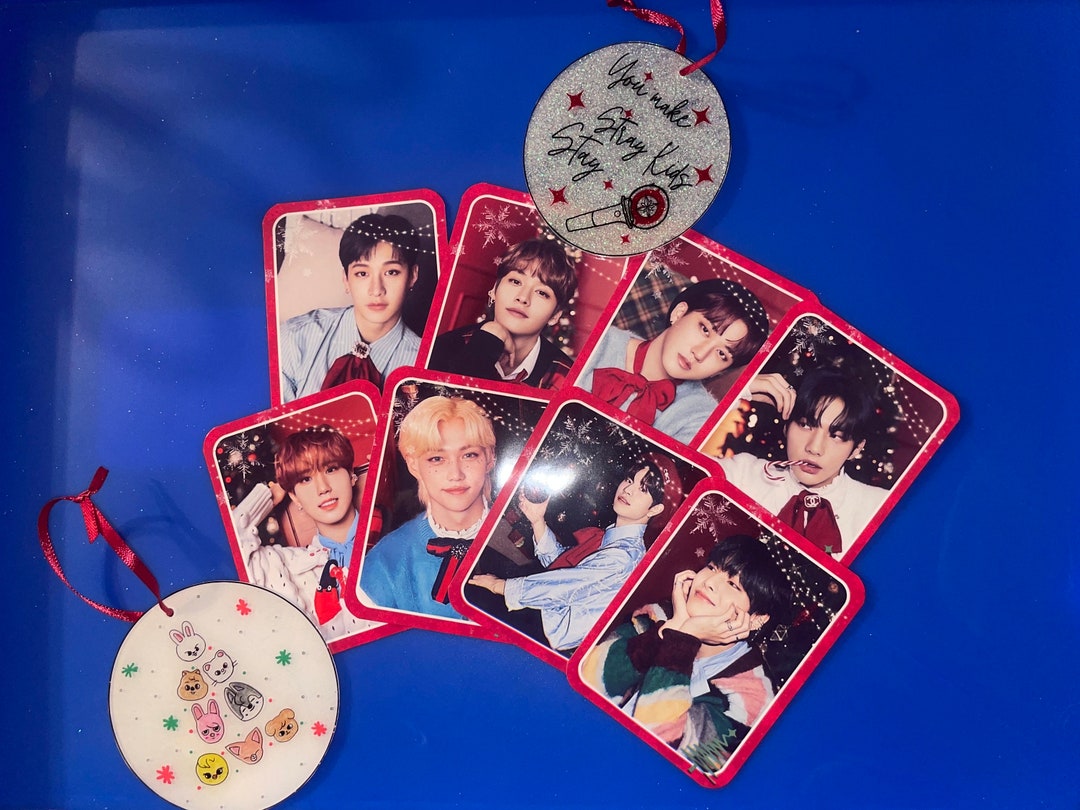 Stray Kids Holiday Ornament Gift Set - Etsy