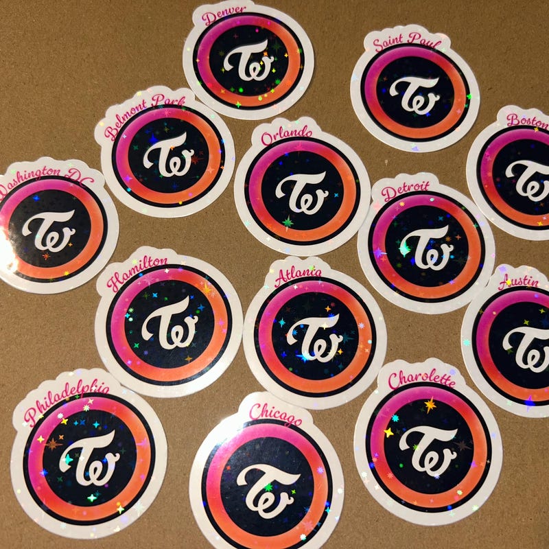 Twice Kpop Stickers Bulk - Etsy