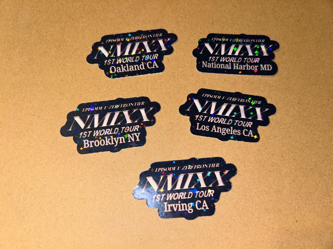 Kpop Tour Stickers 2026 Nswer Edition - Etsy