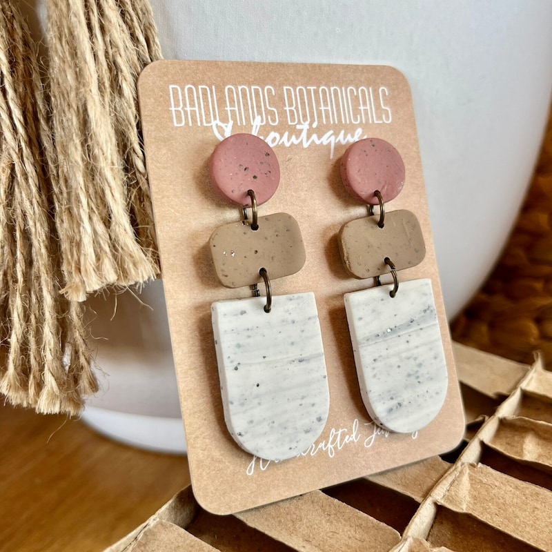 Blush Earrings - Etsy