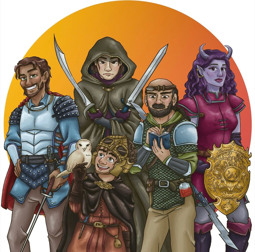 Custom Fantasy Character Portraits Dungeons and Dragons, Dnd, LOTR ...
