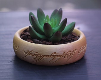 Lord of the Ring Planter - Etsy