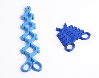 3D Printed Scissor Snake Fun Flexi Toy - Etsy