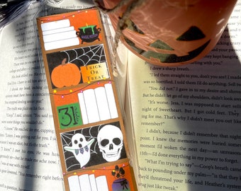 Book Tracker Bookmark - Etsy