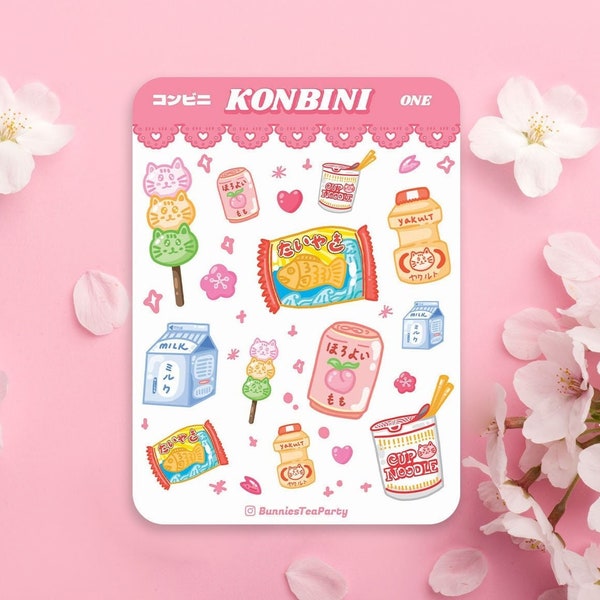 Japanese Snack Stickers - Etsy