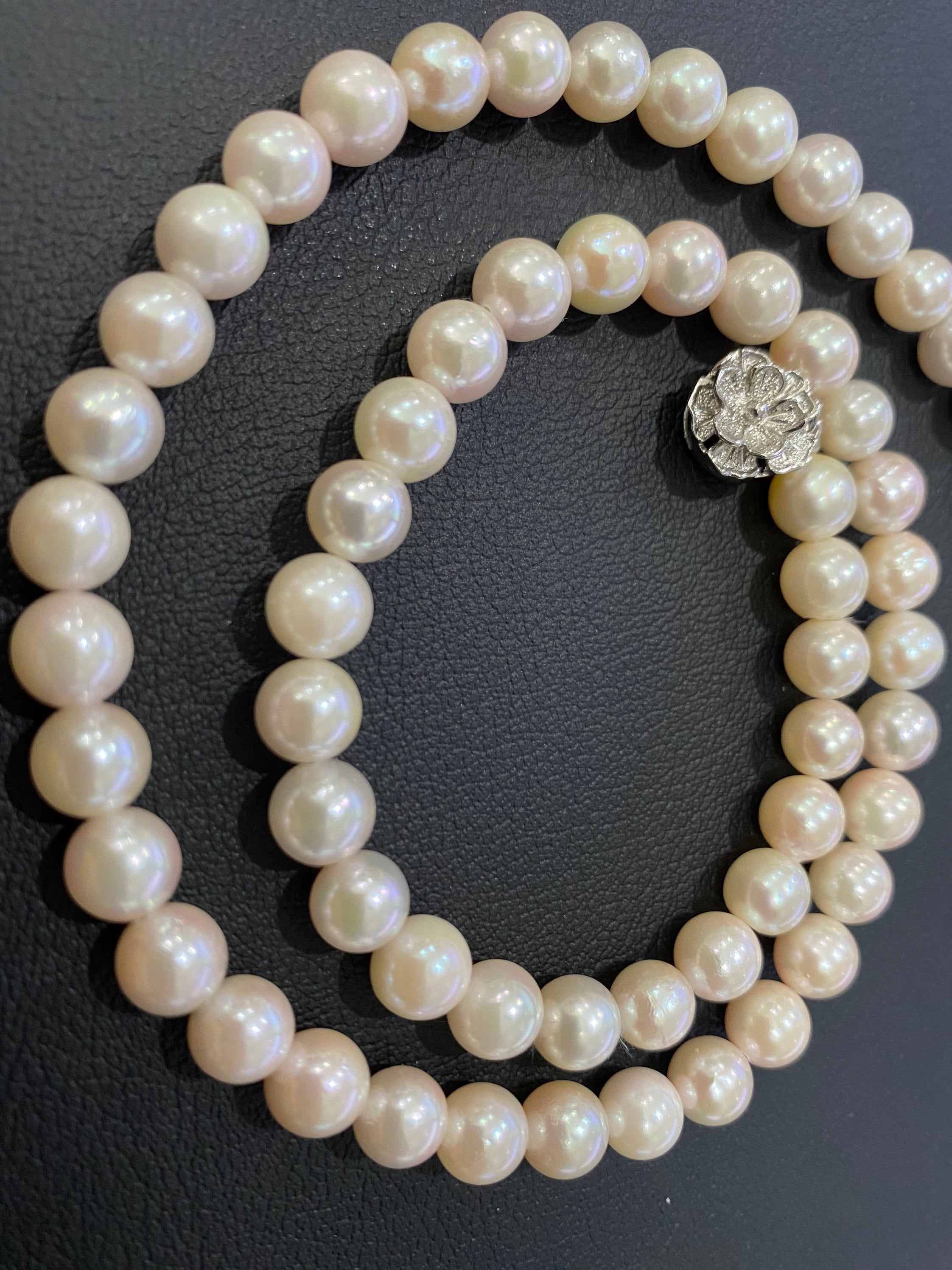 Authentic Japanese Akoya Pearl Neckalce - Etsy