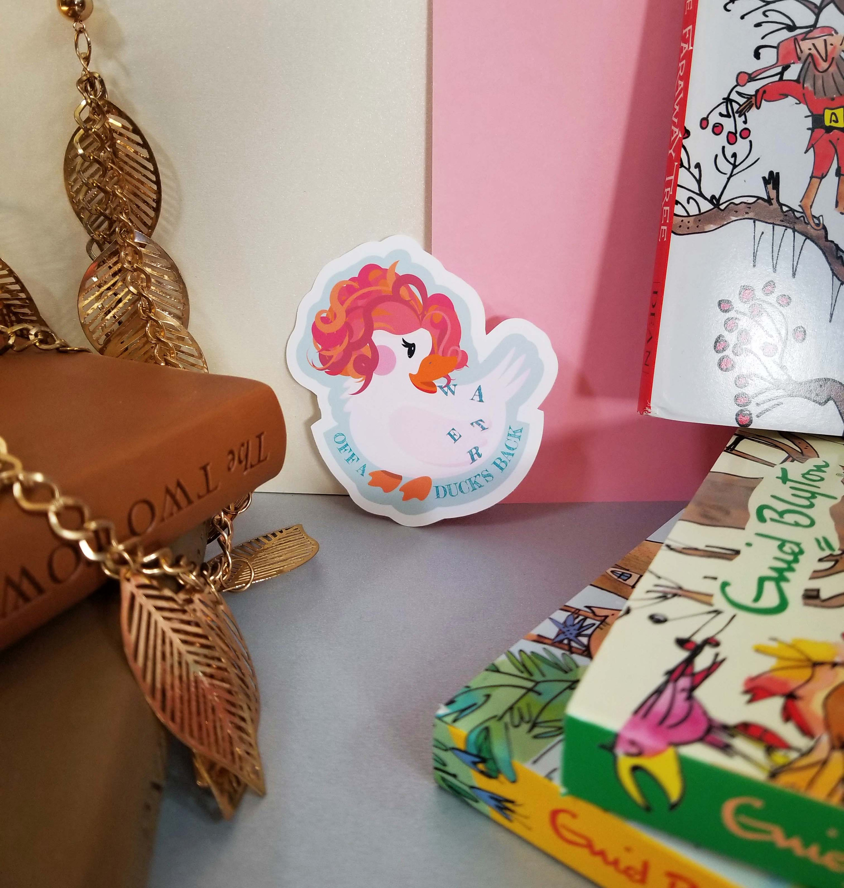 Water off a Duck’s Back | Jinkx Monsoon Quote, Vinyl Sticker, Drag Race ...