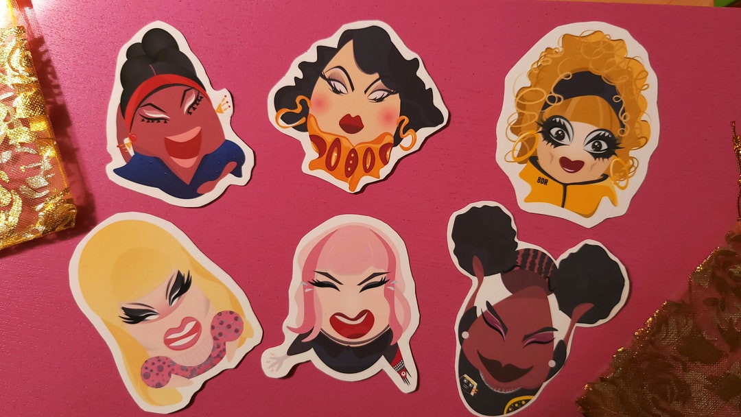 Drag Queen Stickers | Bob the Drag Queen | Bianca Del Rio | Violet ...