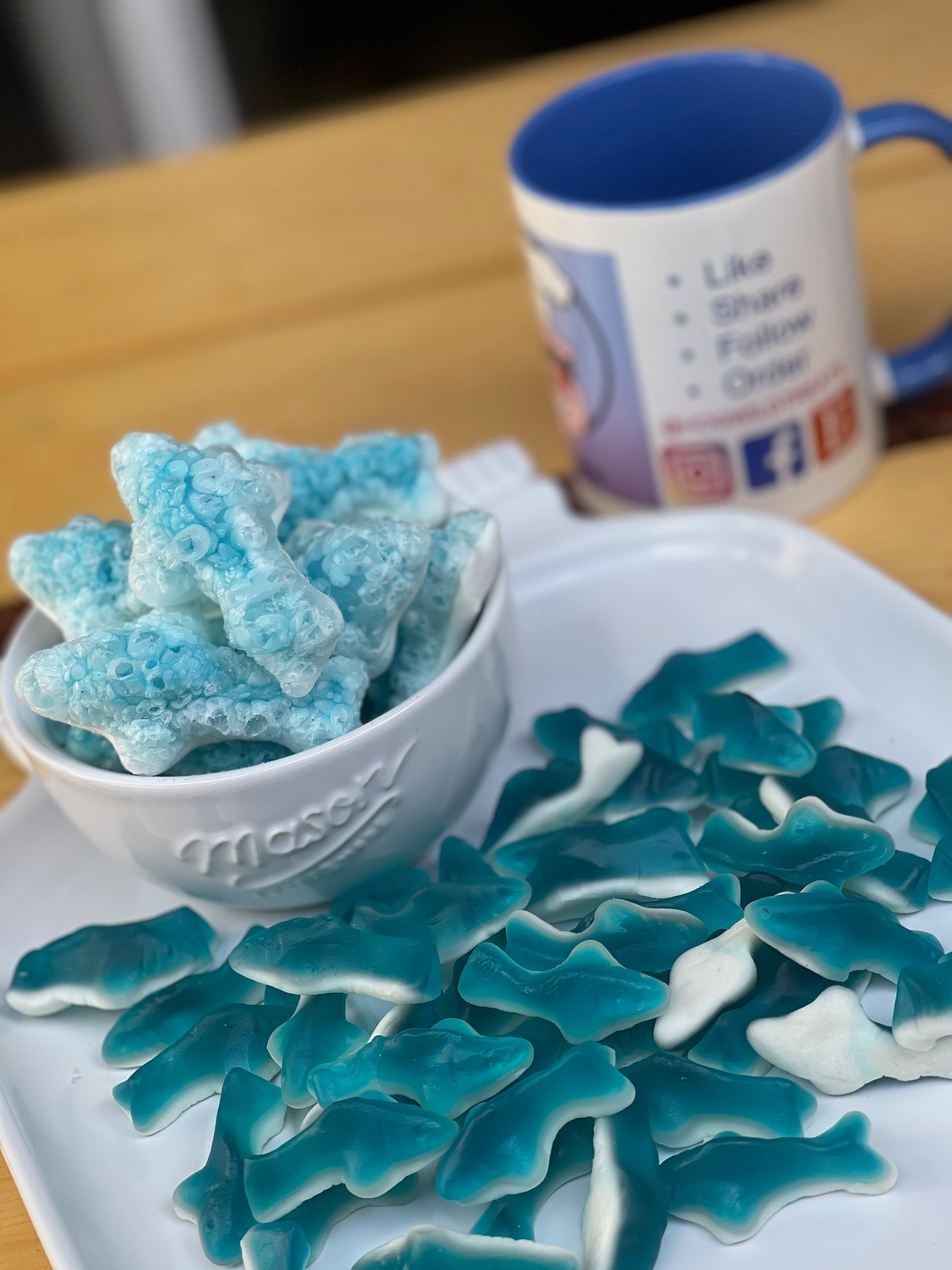 Freeze Dried Gummy Sharks - Etsy