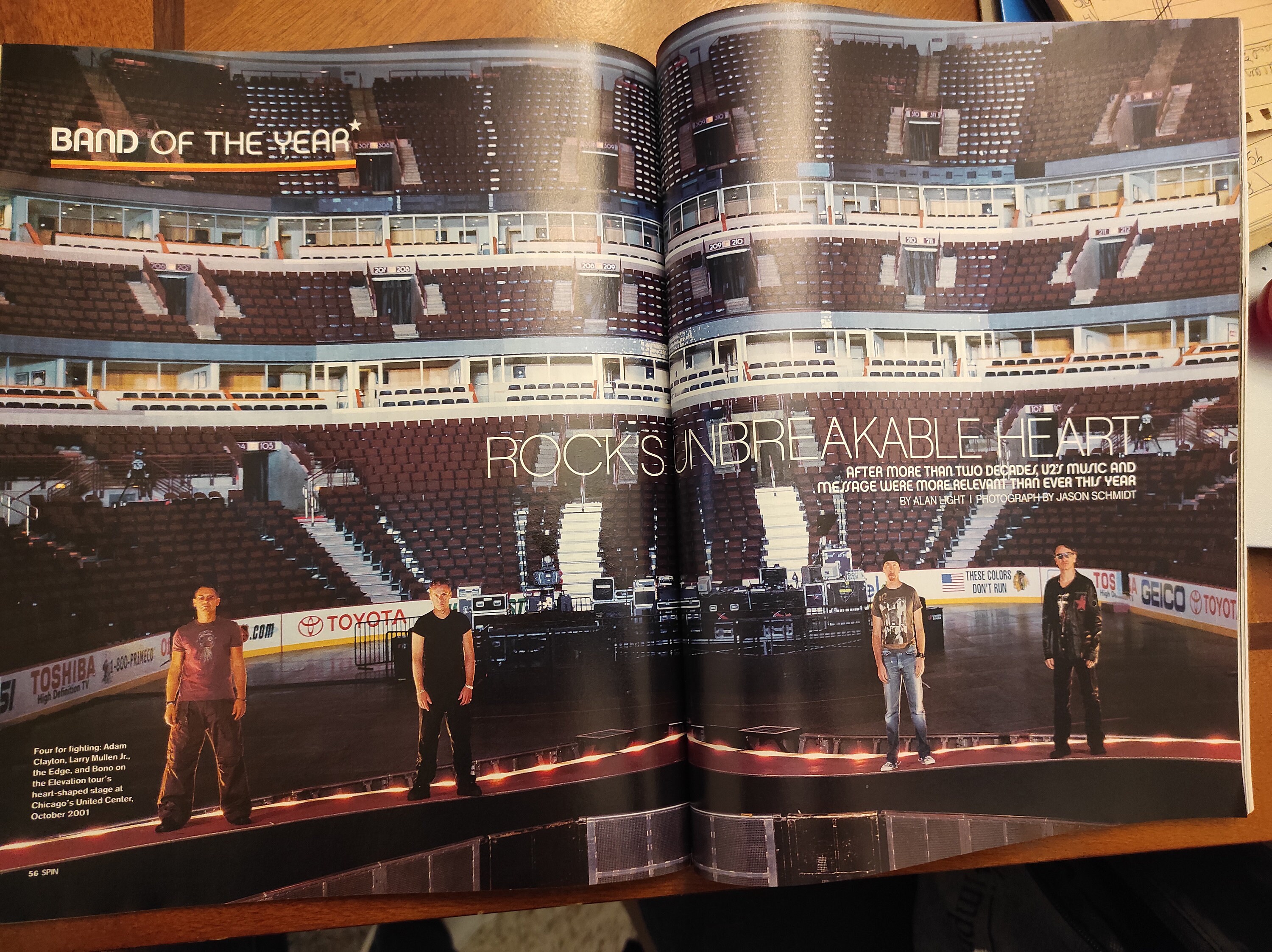 U2 Spin Magazine January 2002 Band of the Year Music Magazine - Etsy