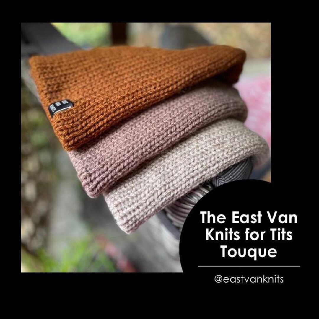 The East Van Knits for Tits Toque - Etsy