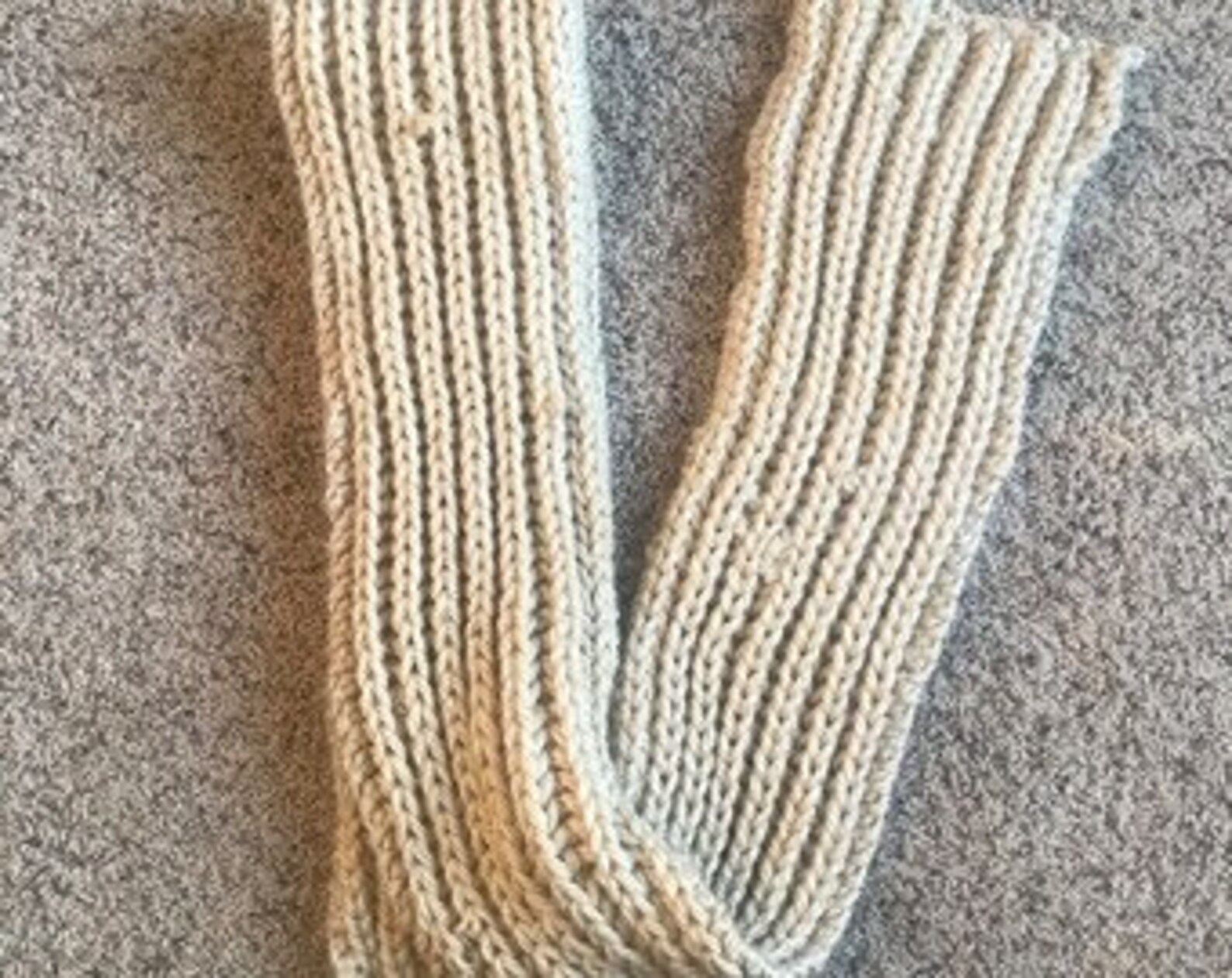 Brioche Scarf Knitting Pattern/ Knitted Scarf Pattern/brioche Knitting ...