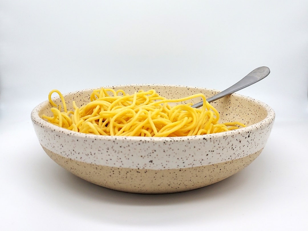 Pasta Bowl Handmade Ceramic Bowl Stylish Pasta, Salad Bowl - Etsy