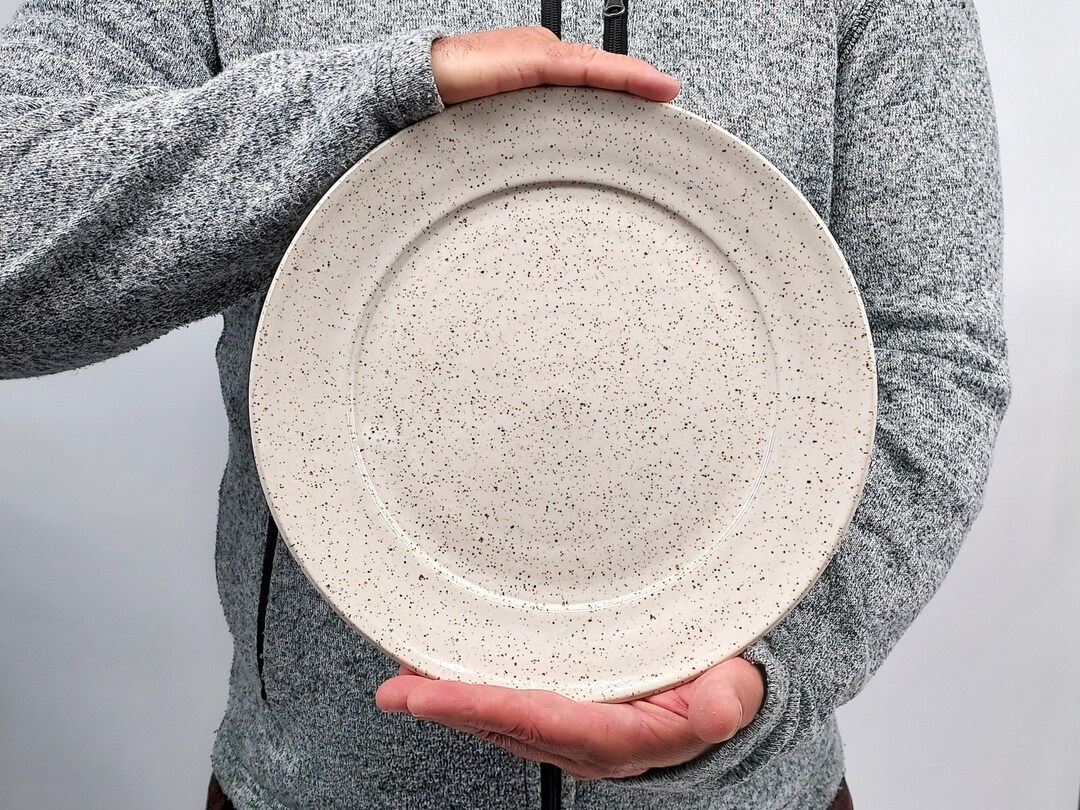 Large Plate - Handmade Ceramic Plate - Stylish - Dinner Plate, Food ...