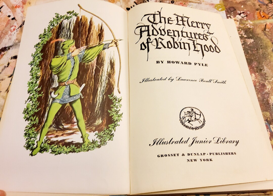 The Merry Adventures of Robin Hood 1952 Edition by Howard Pyle ...