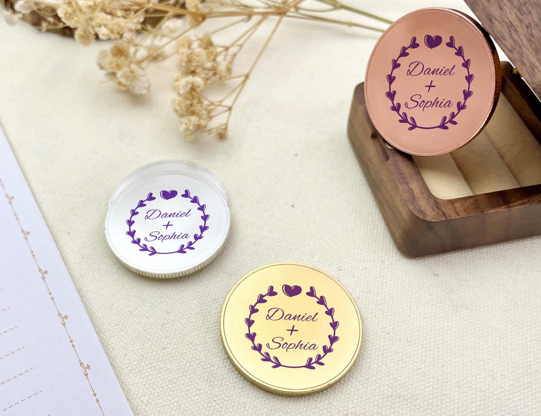 Golden Personalized Pocket Coin, Custom Flip Coin, Decision Making Coin ...