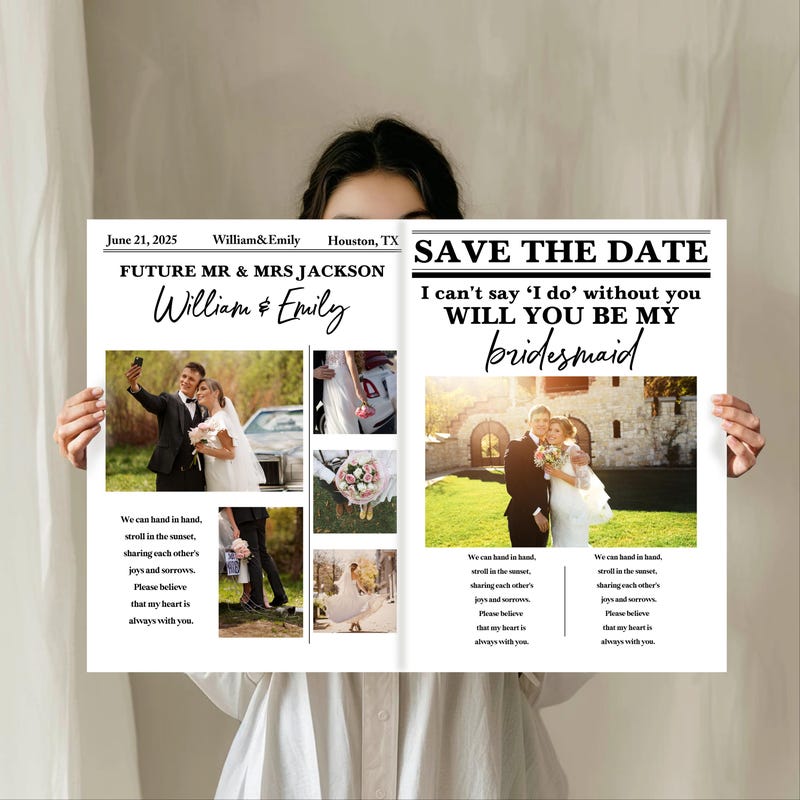 Save the Date Props - Etsy