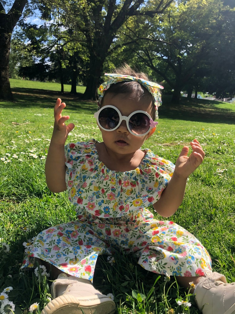 Ruffle Top and Flare Pant Set With Headband Baby Girl - Etsy