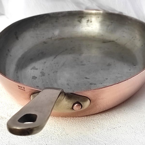 French Copper Pans - Etsy