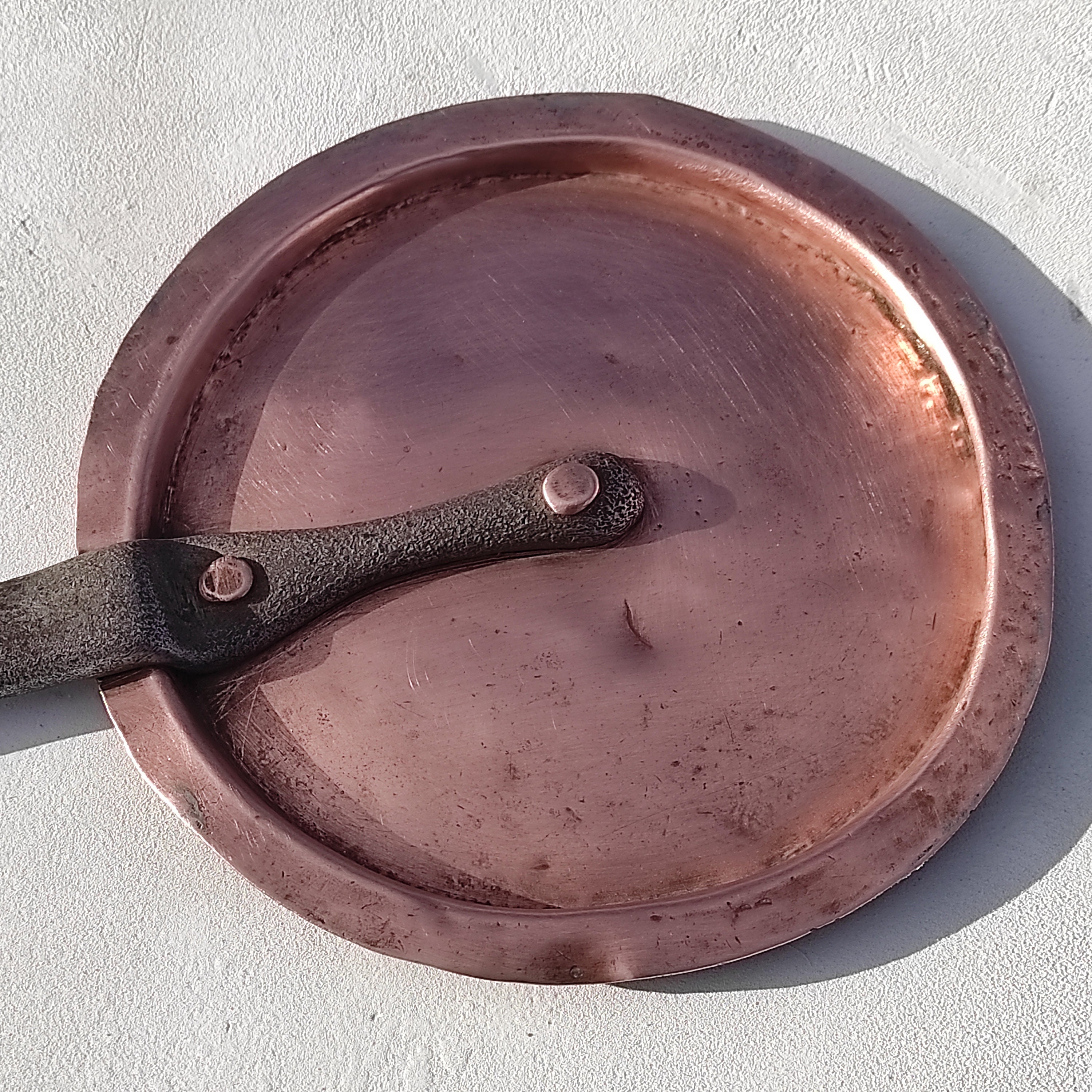 Vintage French Copper Splash Lid Cover Made in France French Copper ...