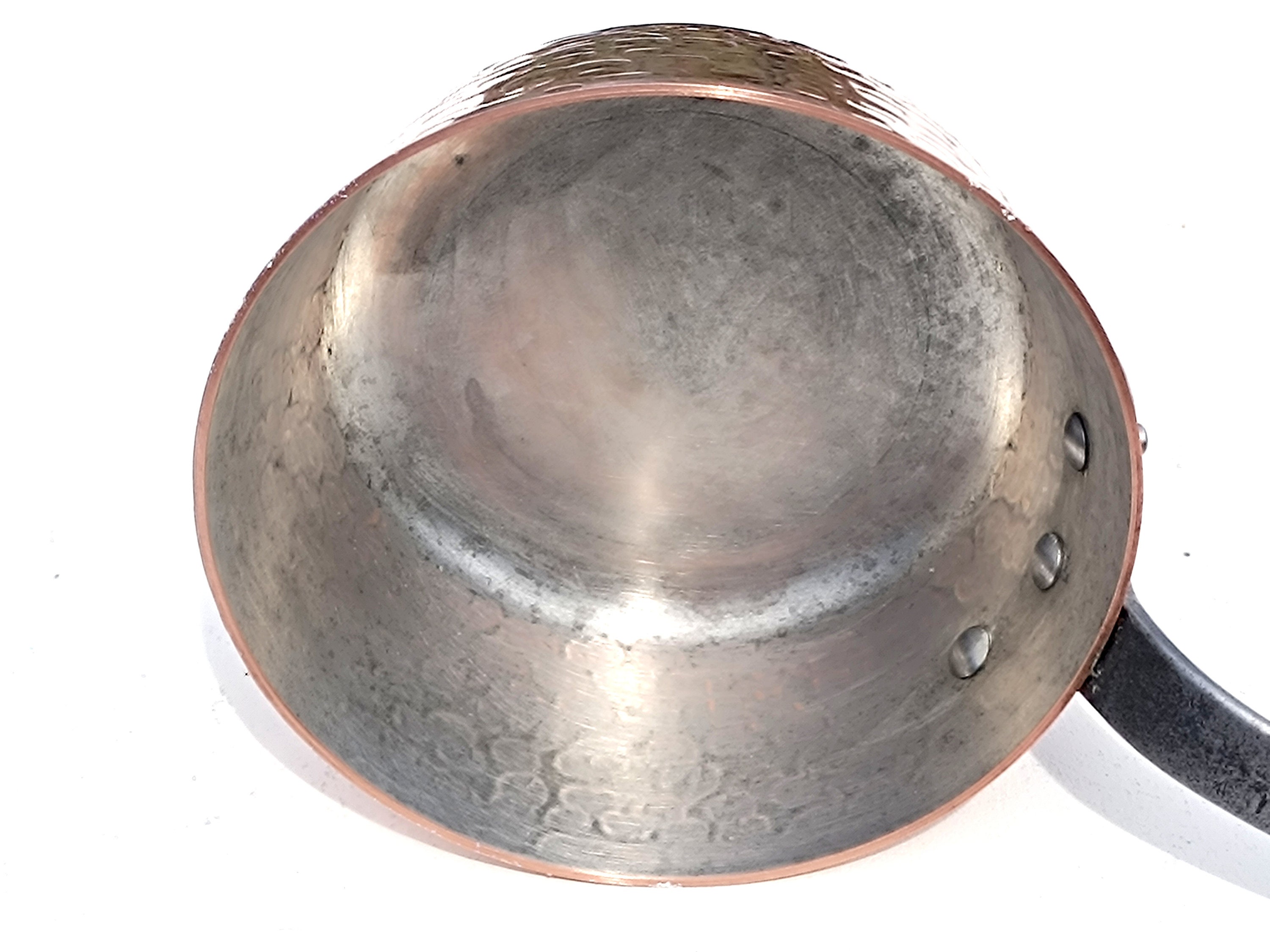 Vintage French 6.5inch Copper Saute Windsor Saucepan Fabrication ...