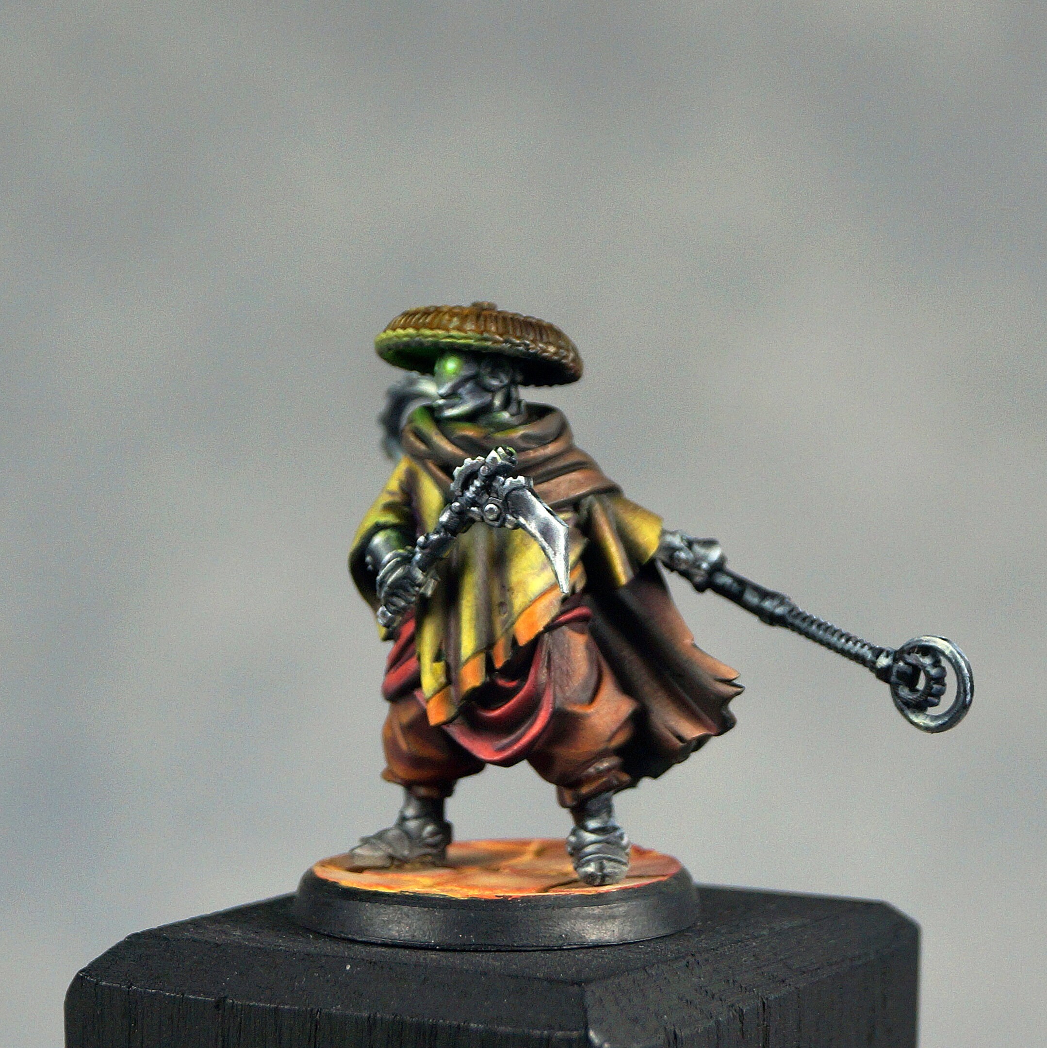 Painted Constructed Male Monk / Warforged Monk Titan-forge Miniatures ...