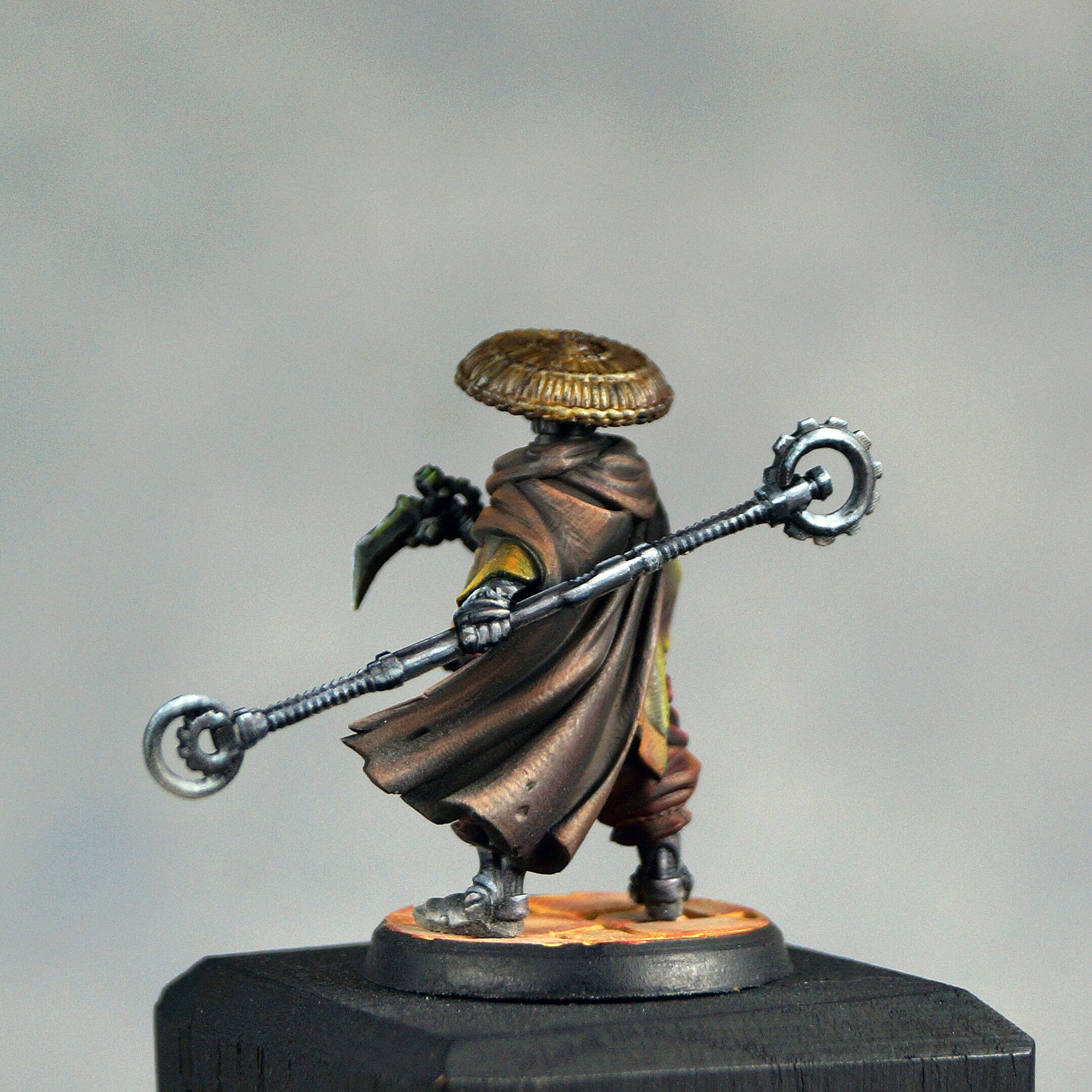 Painted Constructed Male Monk / Warforged Monk Titan-forge Miniatures ...
