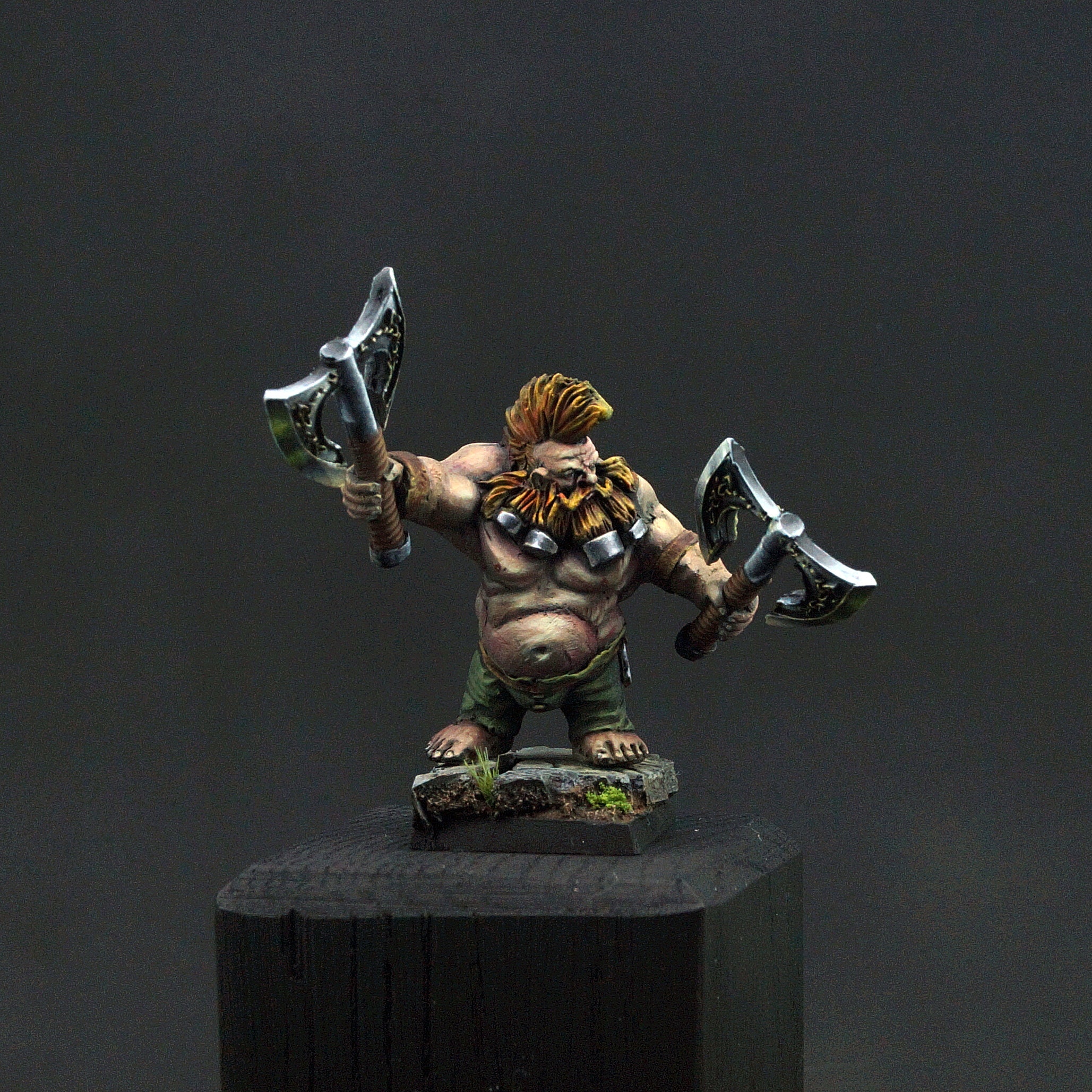 Painted Unique Dwarf Berserker / Slayer / Wild Dwarf Warrior Scibor ...