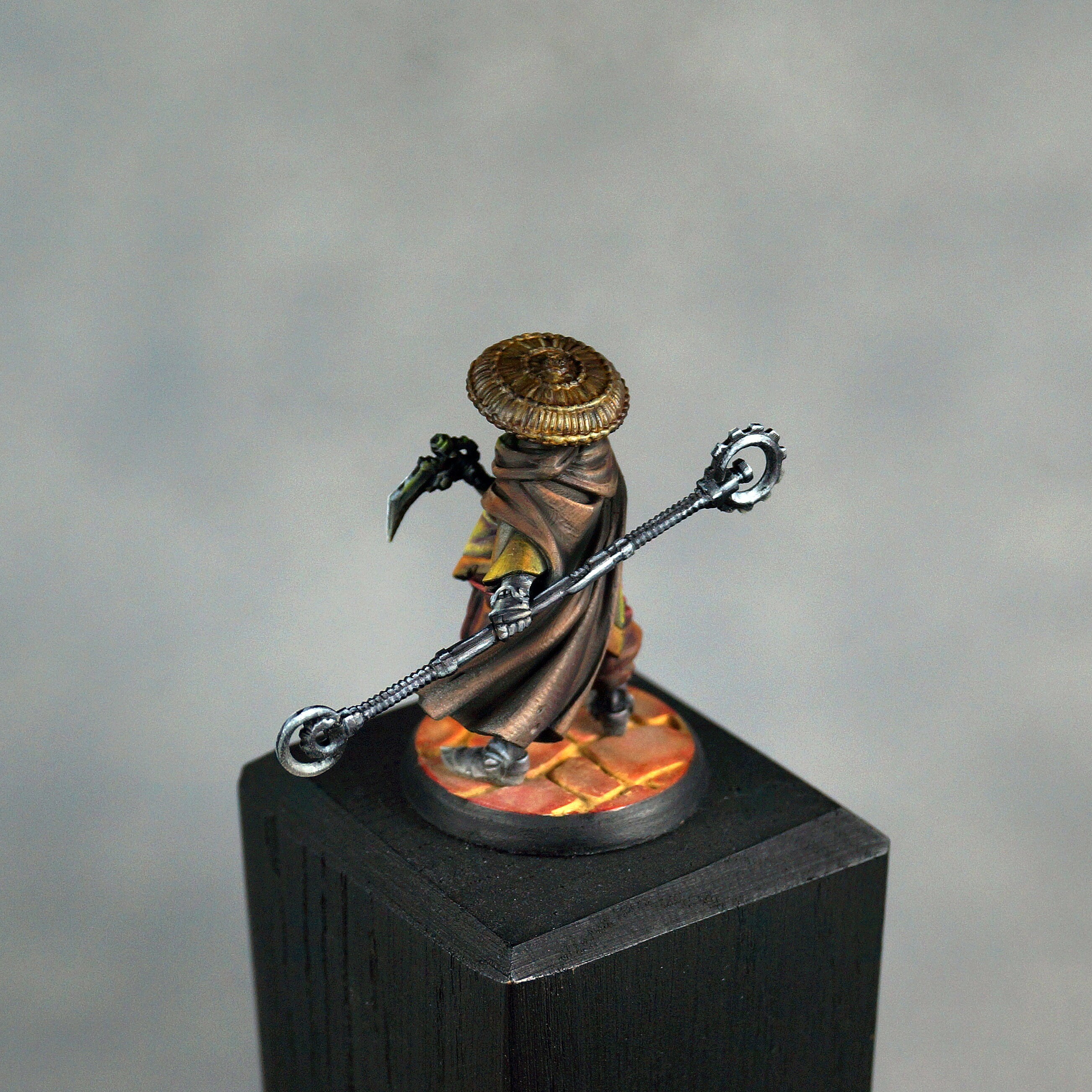 Painted Constructed Male Monk / Warforged Monk Titan-forge Miniatures ...