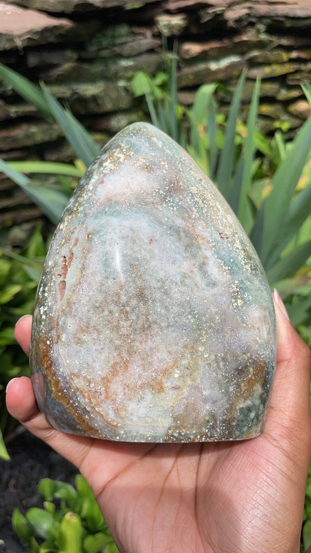 Ocean Jasper Freeform/ Rainbow Ocean Jasper / Blue Ocean Jasper ...