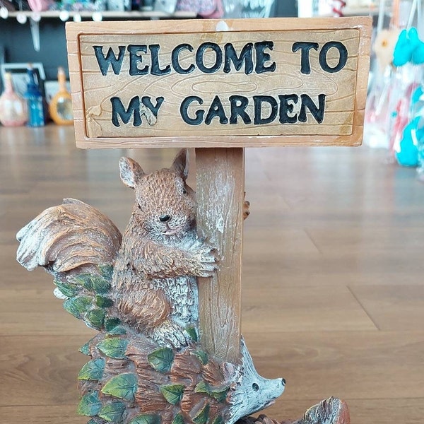 Solar Welcome Sign - Etsy