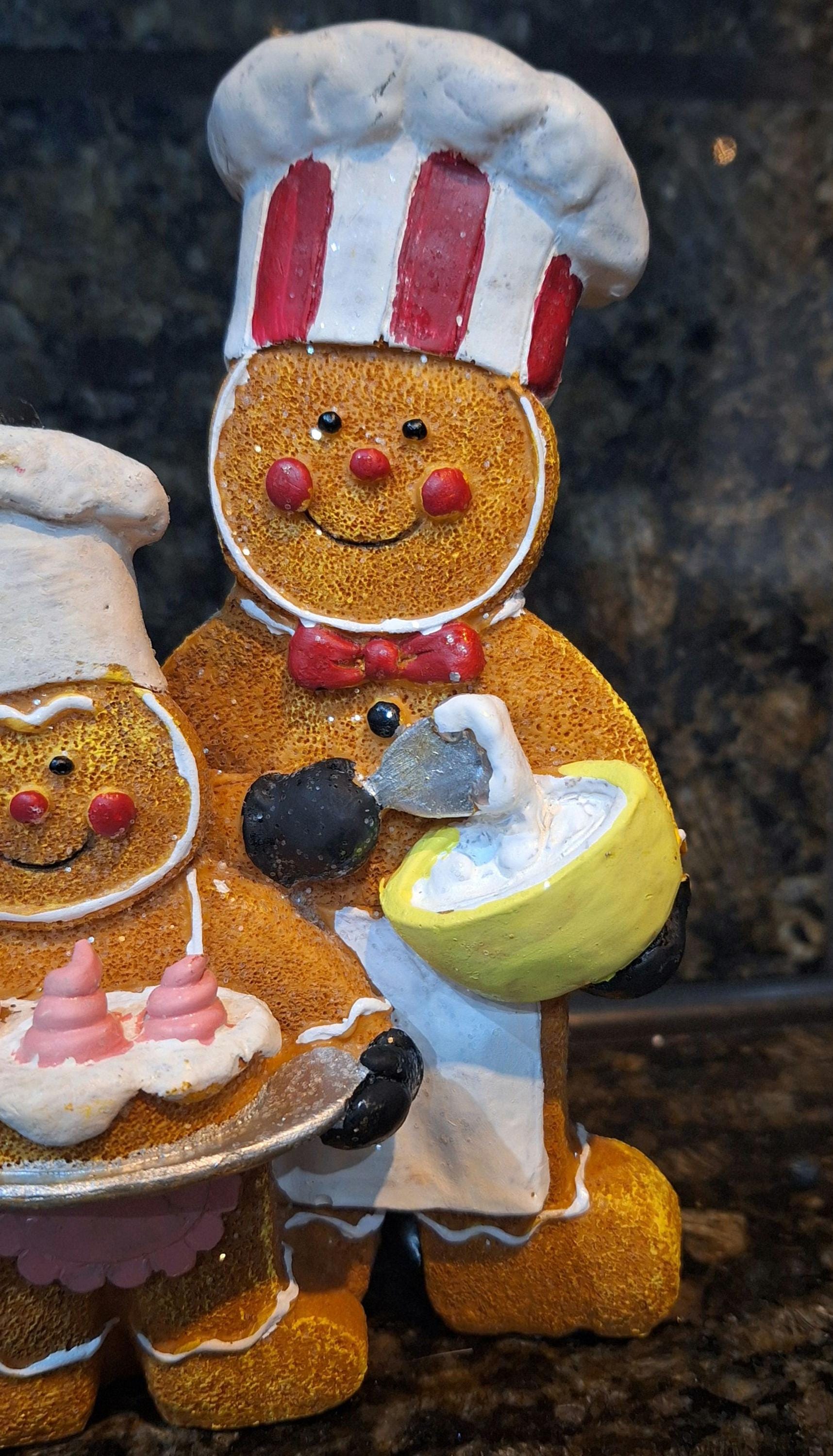 Gingerbread Family of Chefs - Etsy