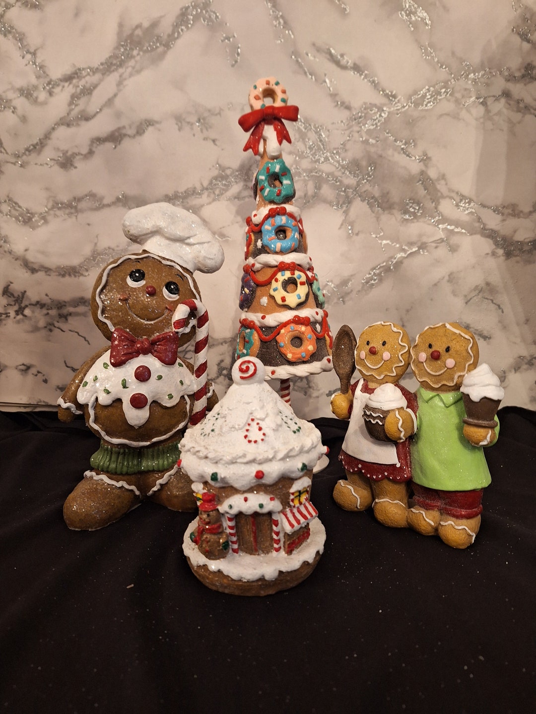 Gingerbread Man Figure - Etsy