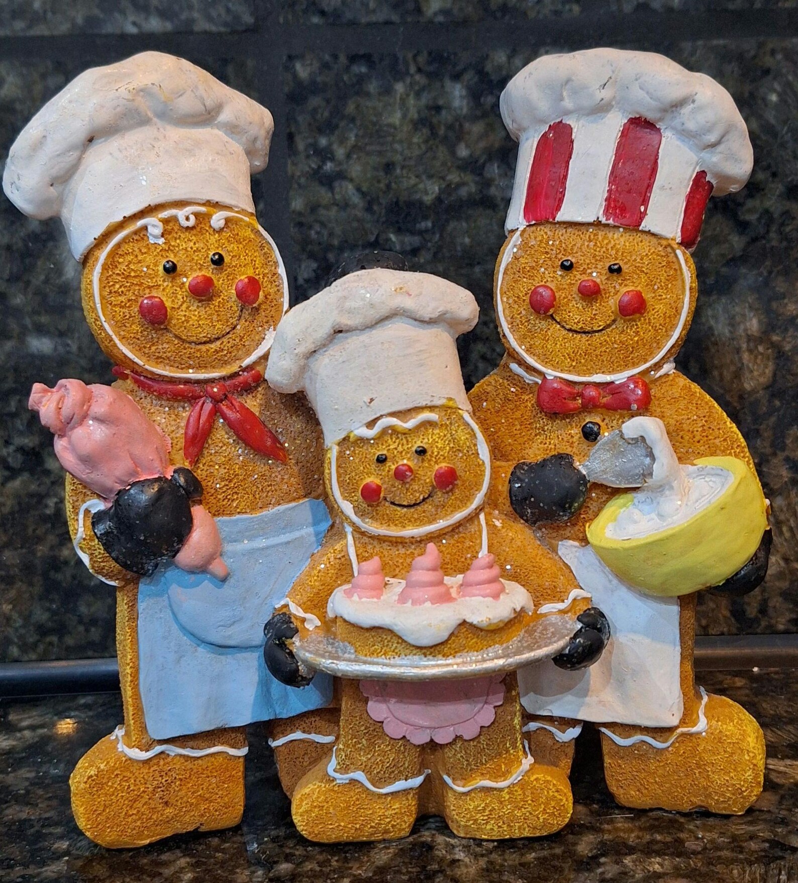 Gingerbread Family of Chefs - Etsy