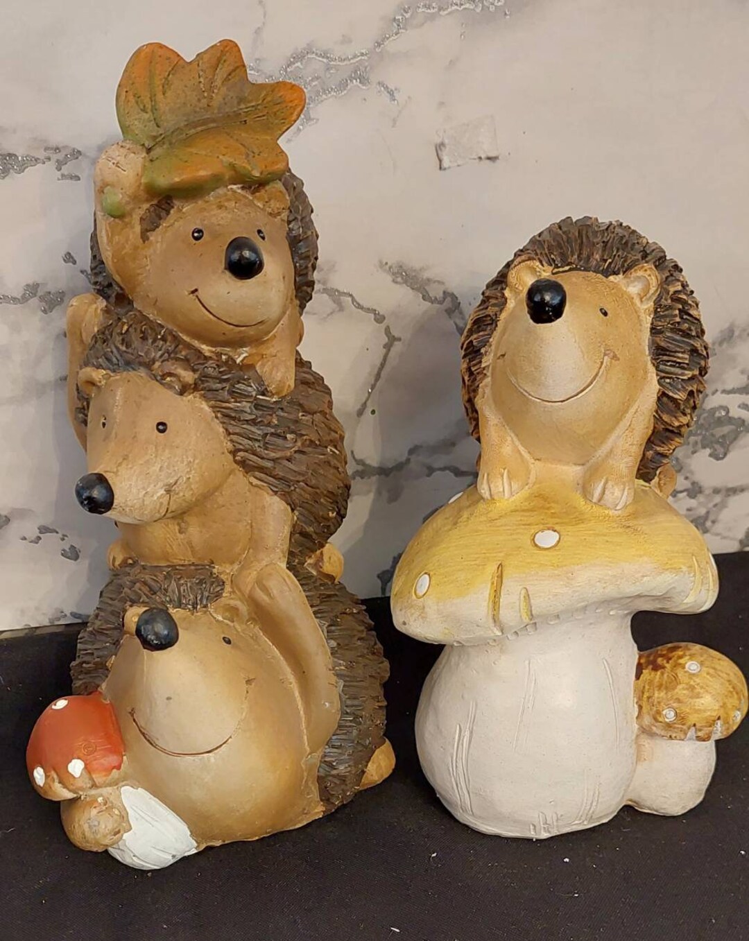 Cute Hedgehog Garden Ornament, Hedgehog Garden Décor, Country Living ...