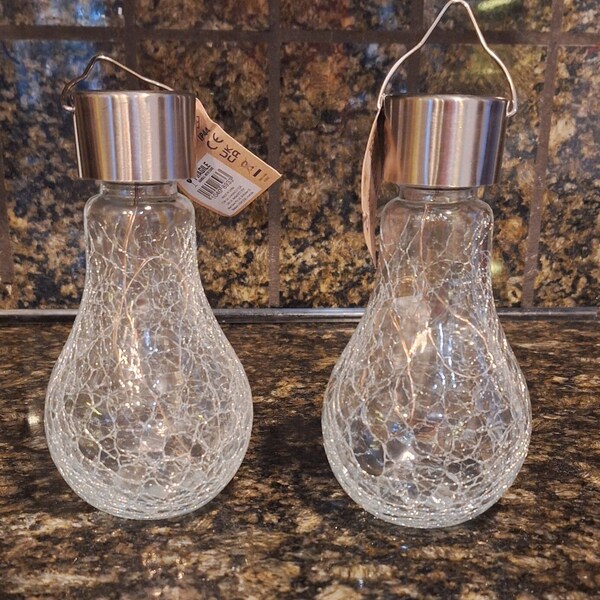 Solar Garden Lights - Etsy