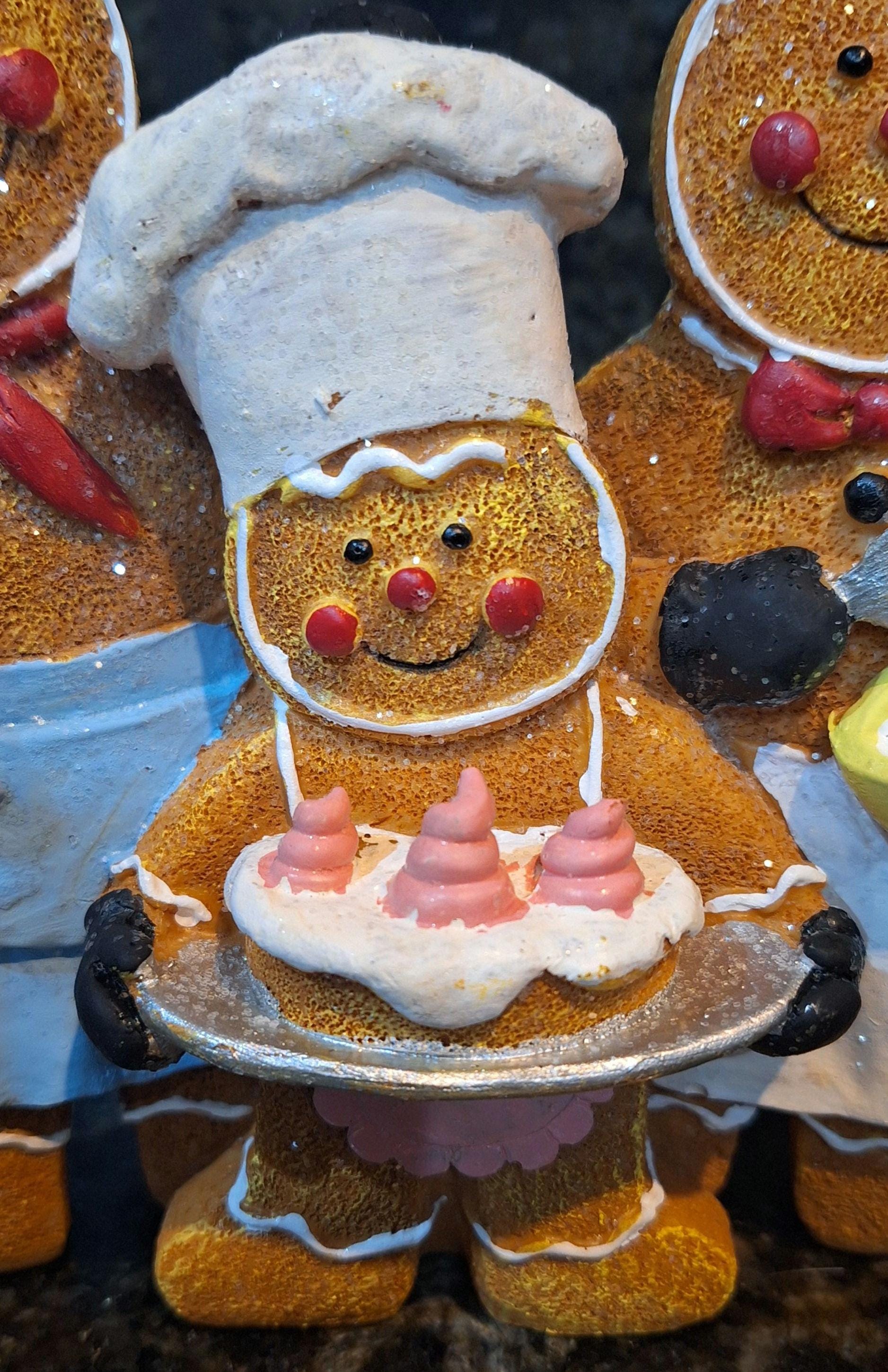 Gingerbread Family of Chefs - Etsy