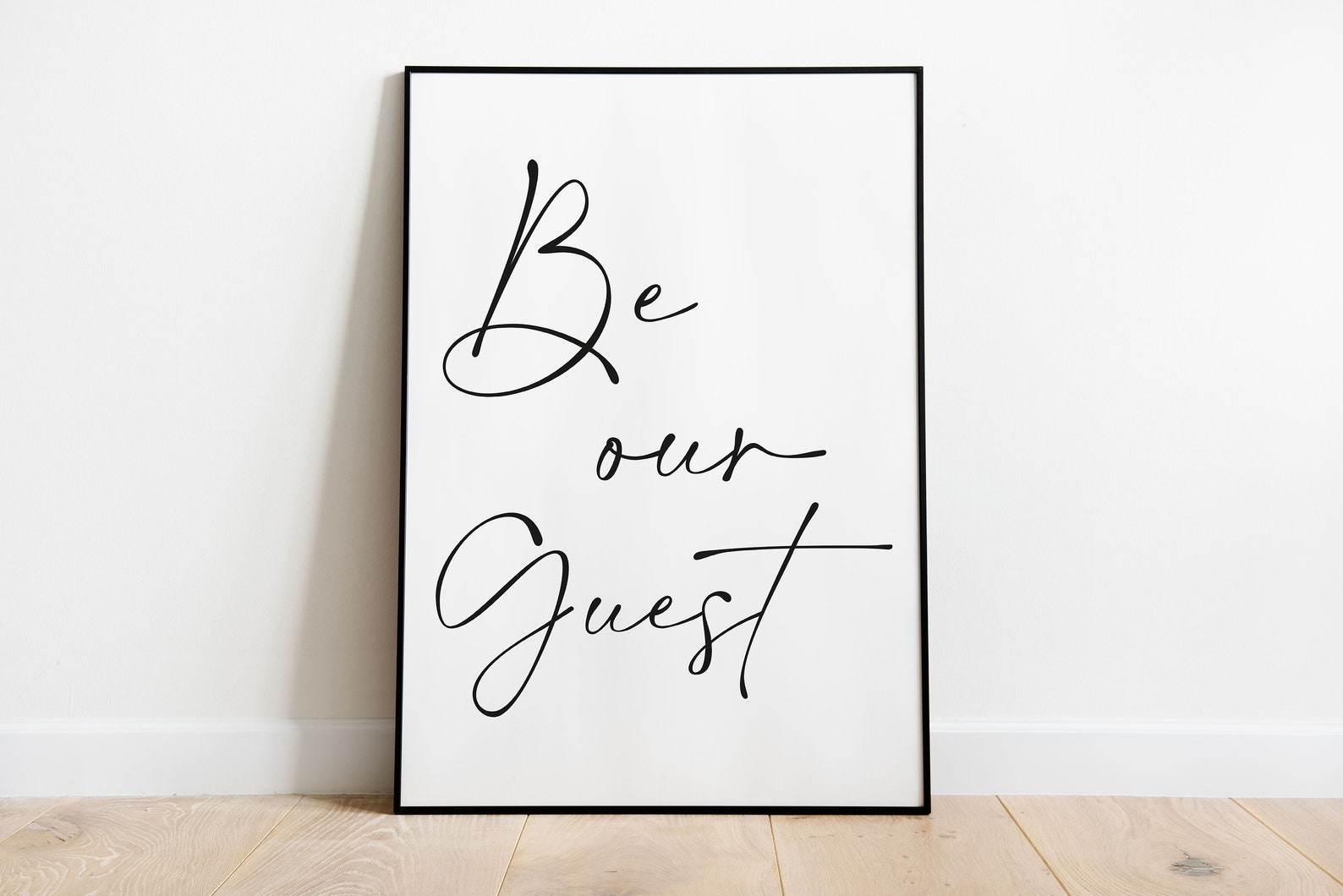 Be Our Guest Set Of 3 Wall Prints Home Gift Home Prints | Etsy