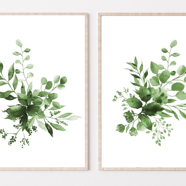 Green Botanical - Etsy