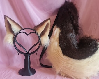 Sassy Puppy Ears and Tail,puppy Ears Headband,puppy Costume,cosplay ...