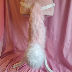 Pink Puppy Tail - Etsy