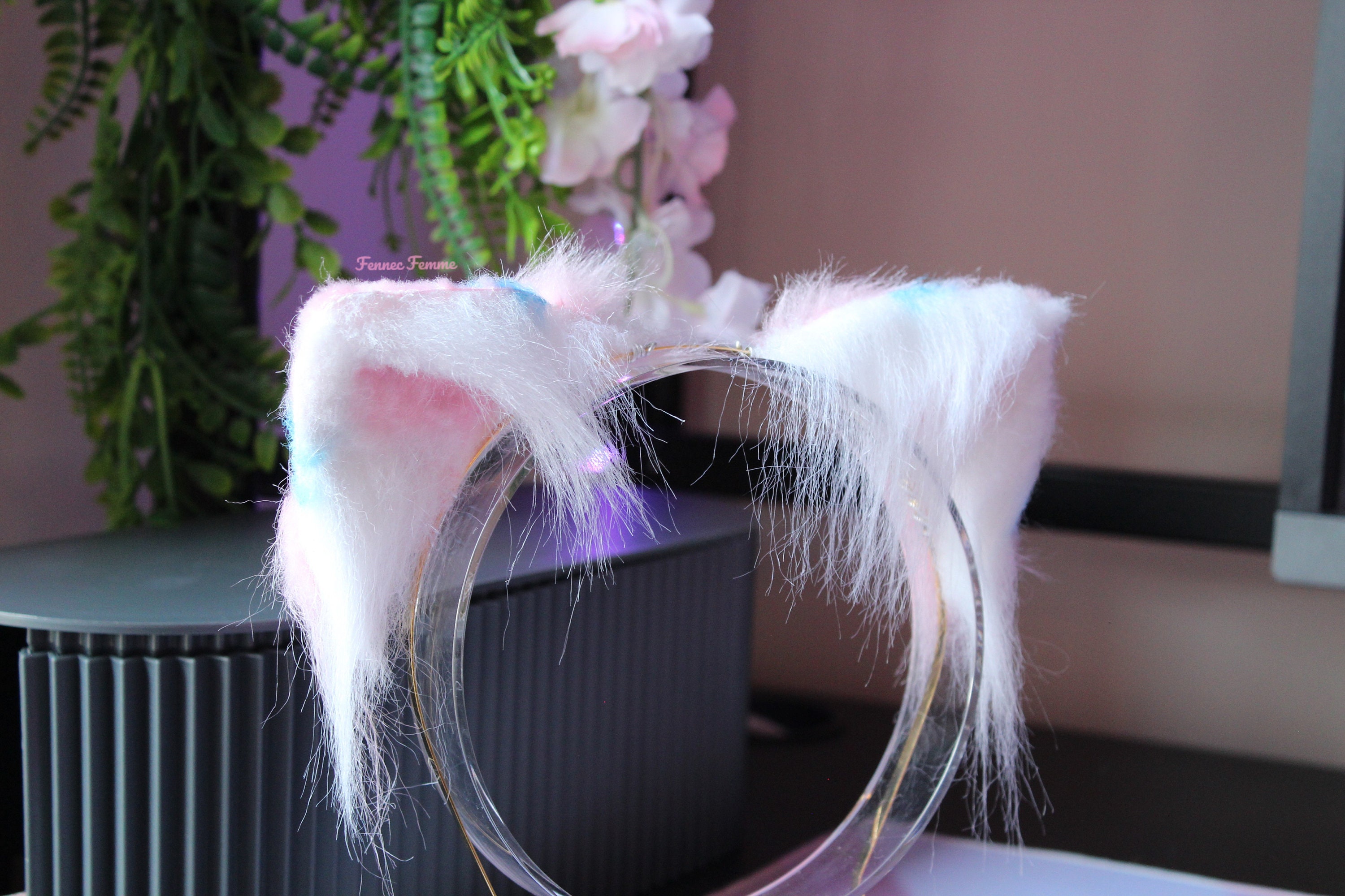 Trans pride cat ears | Etsy