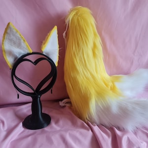 Tails the Fox Cosplay Ears and Tails - Etsy