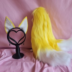 Tails the Fox Cosplay Ears and Tails - Etsy