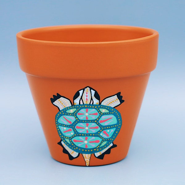 Turtle Pot - Etsy