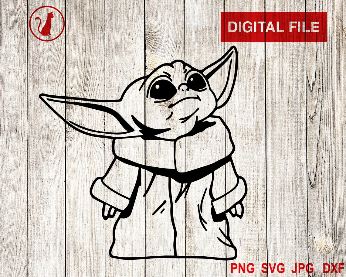 Grogu svg Baby Yoda svg The Child svg Kid svg The Mandalorian | Etsy