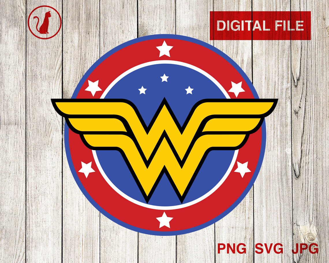 Wonder Woman svg Wonder Woman Logo svg Cricut Cut File svg png | Etsy