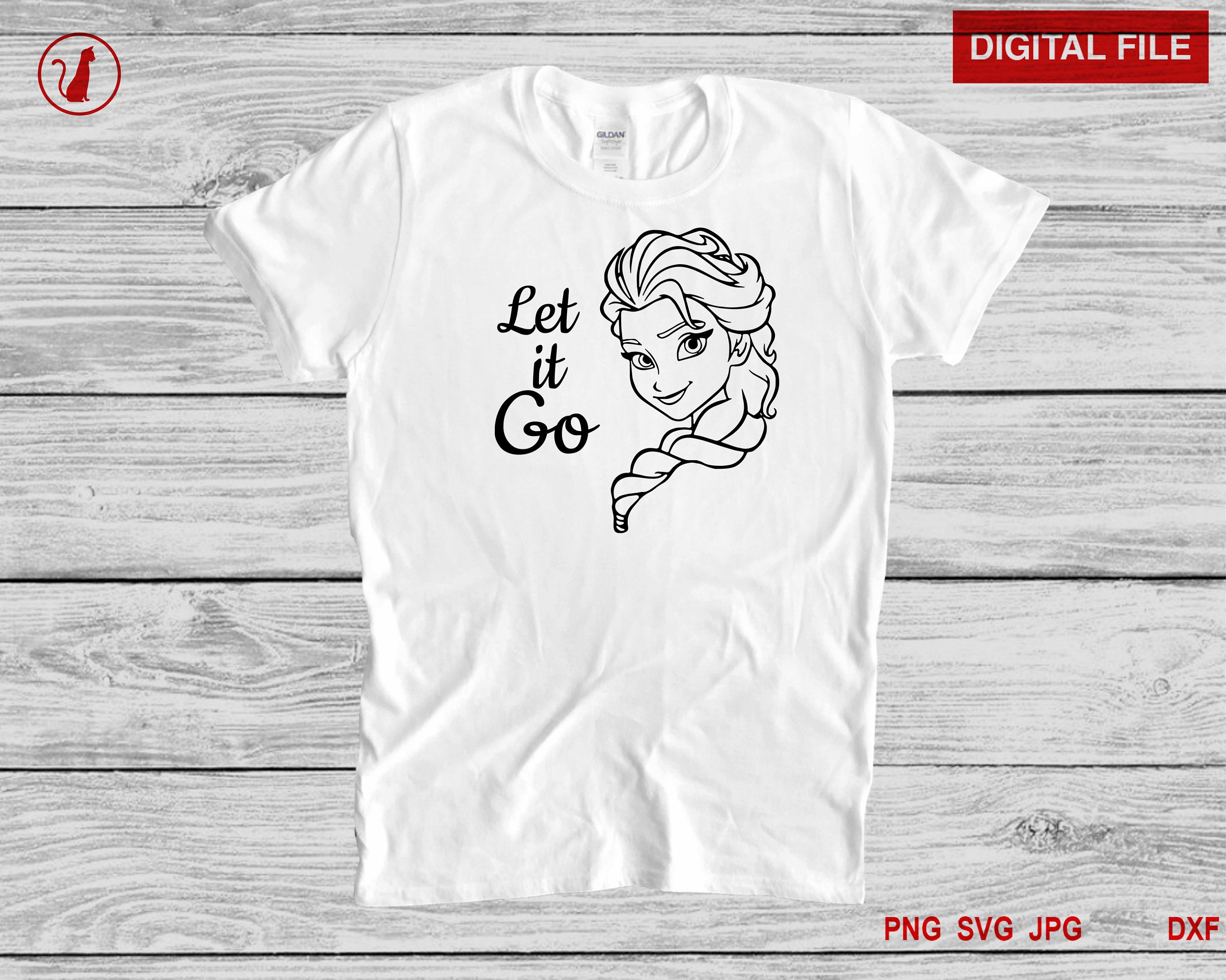 Let It Go svg Elsa svg Frozen svg Let It Go Cut File Elsa Cut | Etsy