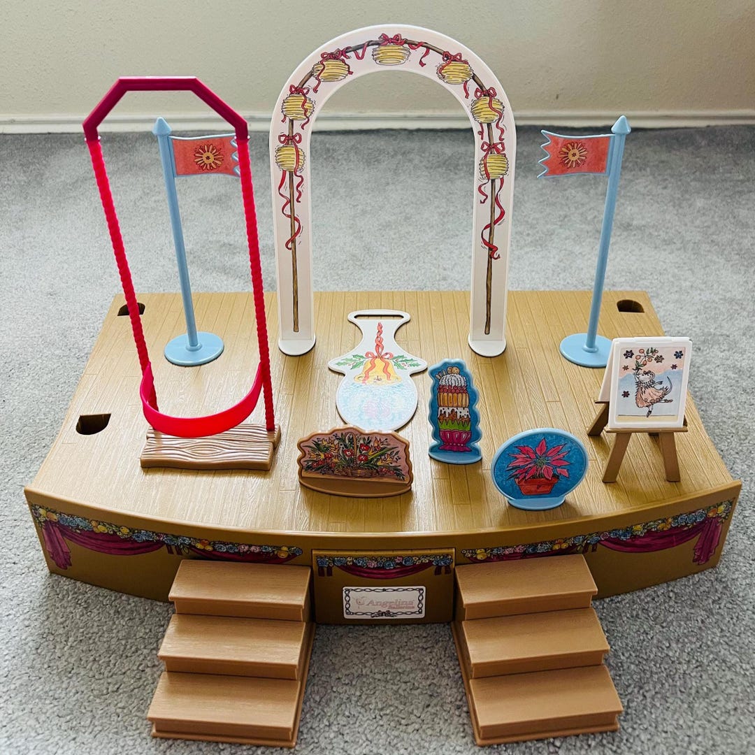 American Girl Retired Angelina Ballerina Dance Stage Accessories - Etsy