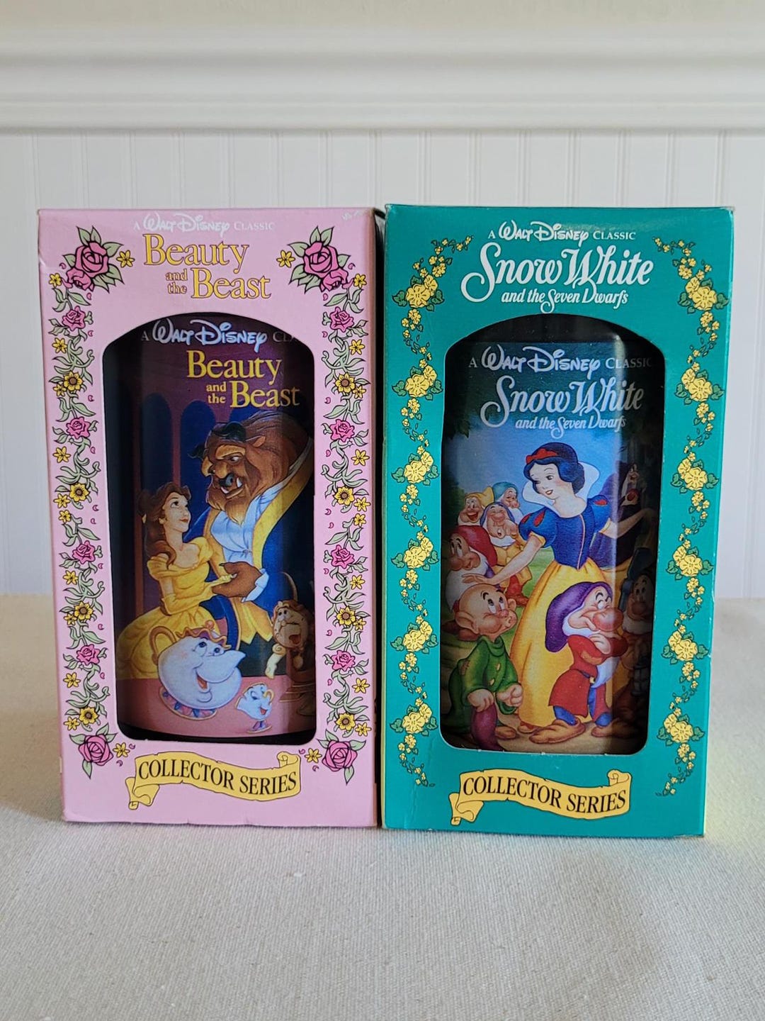 1994 Disney Princess Burger King Cups Set of 2 - Etsy